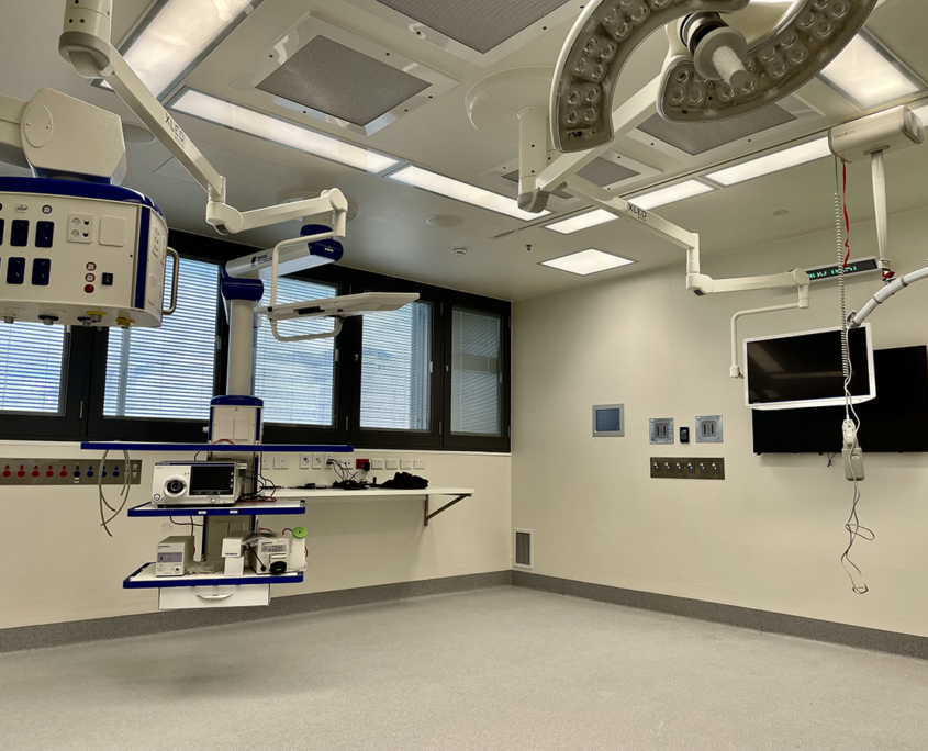 RHH Endoscopy Procedure Room Nearing Completion - BPSM Architects