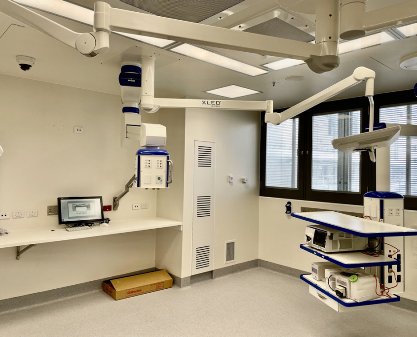 RHH Endoscopy Procedure Room Nearing Completion - BPSM Architects